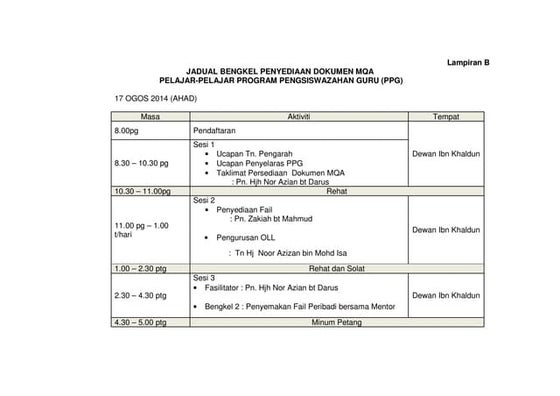 Taklimat pengurusan fail pbs | DOCX