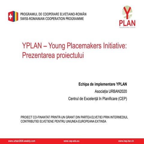 YPLAN: Prezentarea proiectului | PPT