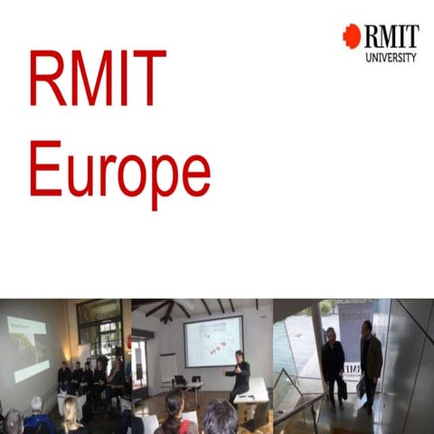 RMIT Europe | PPT