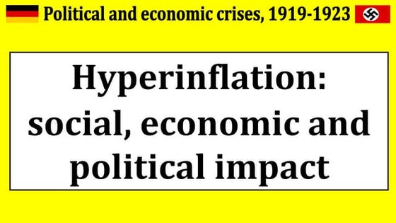 Ppt on hyper inflation in germany | PPTX