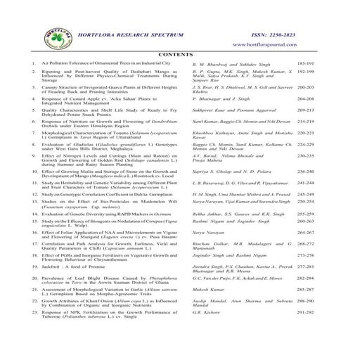 ORW BHENDI outline of research work powerpoint | PPTX