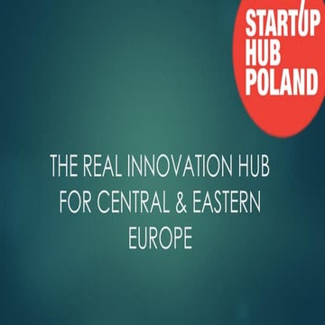 StartUp Hub | Poland | PDF