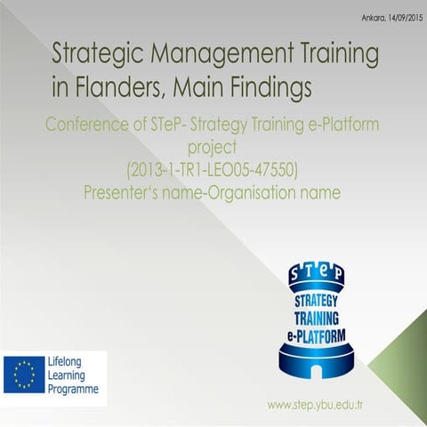 Strategic Management Training in Flanders - by Karel Van Isacker | PDF ...