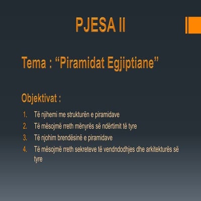 Piramidat e Egjiptit | PPTX