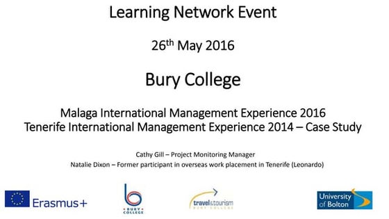 Participant case study - Bury College | PPT
