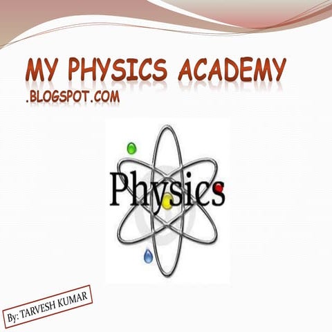 3. importance of physics | PPTX