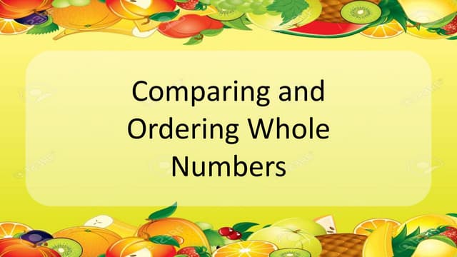 Rounding numbers to the nearest 10 | PPTX