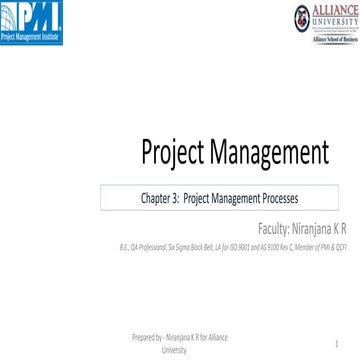 3.project managementprocess | PPTX | Business | Business and Finance