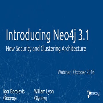 Neo4j Network security | PPT