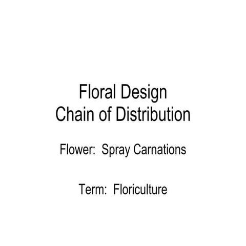 3 16 Floriculture | PPT