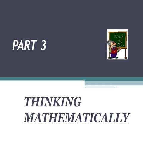 3.1 algebra the language of mathematics | PPT