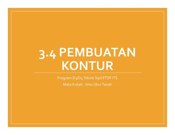 pengkuran jarak dan sudut (ilmu ukur tanah) | PDF