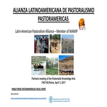 Latin-American Pastoralism Alliance | PPT