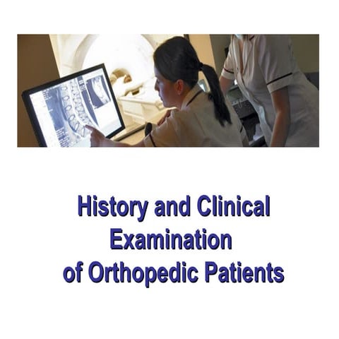 Assessment and special tests of Hip joint | PPTX