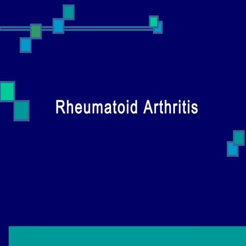 Rheumatoid Arthritis | PPT
