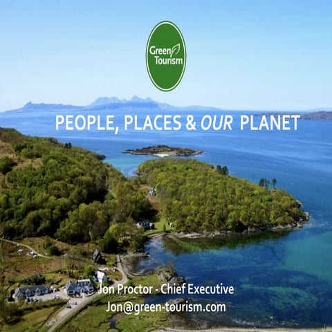 Jon Proctor Green Tourism on reducing emissions | PPT