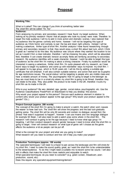 Proposal sf 2017 | PDF