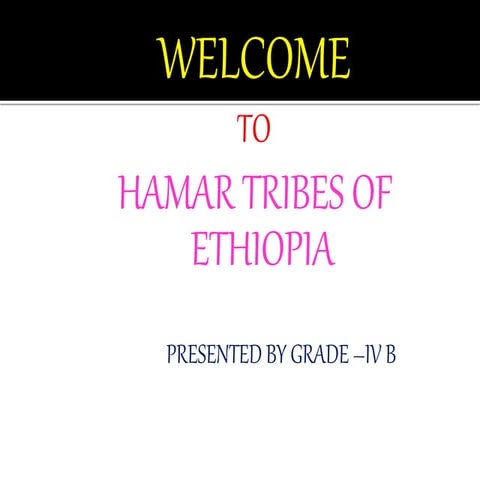 3.hamar tribes ppt | PPT