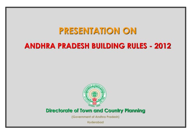 DCR - Development Control Regulations - Professional Practice ...