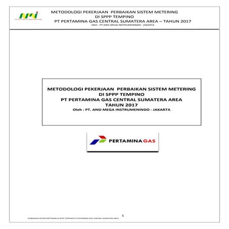 Metodologi Kerja SPPP Tempino | PDF