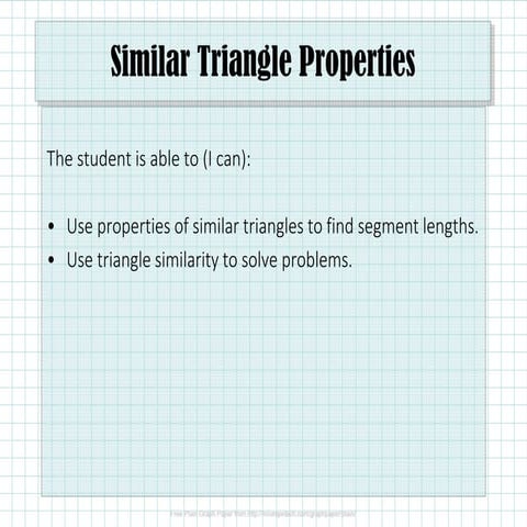 3.9.3 Similar Triangles | PDF