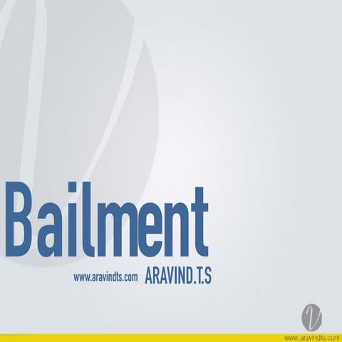 Bailment copy | PDF