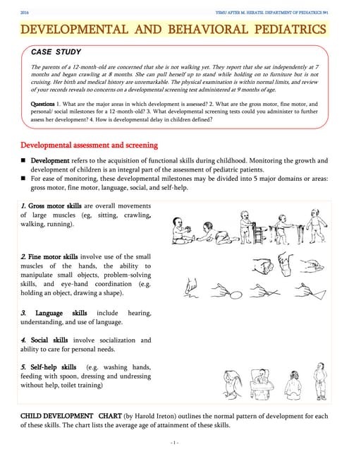 Psychomotor development | PDF | Parenting Babies and Toddlers | Parenting