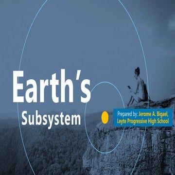 Earth's subsystems Atmosphere | PPTX