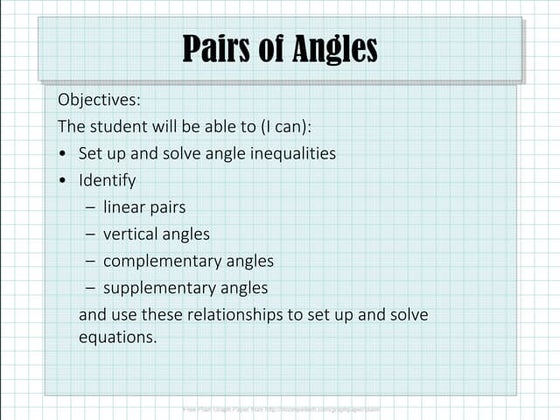 ANgle Relationship.pptx | Physics | Science