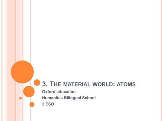 GRADE 9 SCIENCE ELECTRONIC STRUCTURE OF MATTER.pptx | Chemistry | Science