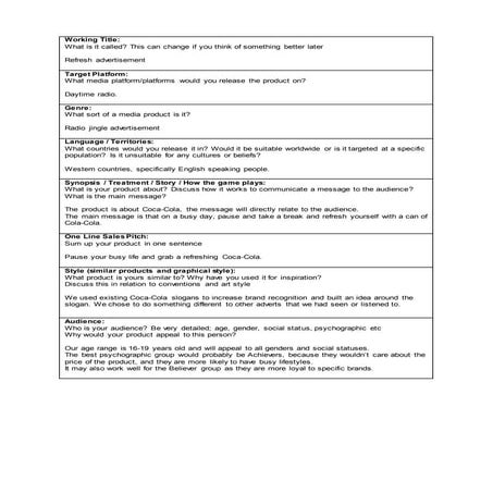 Radio Formal Proposal | DOCX
