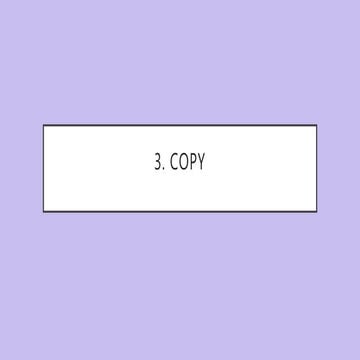 3. Copy | PPT