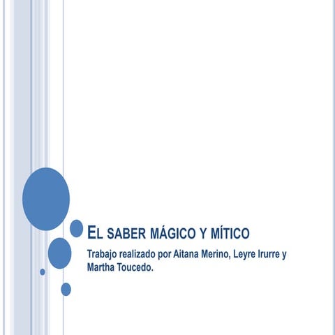 Saber mágico - Mítico 2 | PPTX