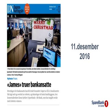 Teknologiprogrammet SpareBank 1 SR-Bank | PPTX