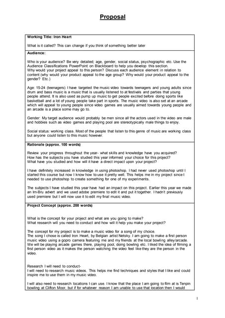 3. proposal mv 2018 (original idea) | PDF