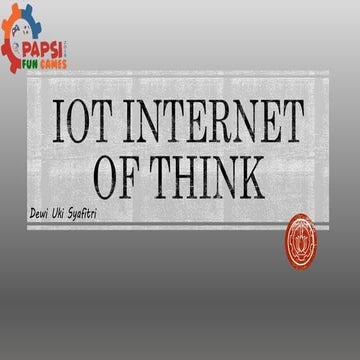 Internet of Things 3 | PPTX
