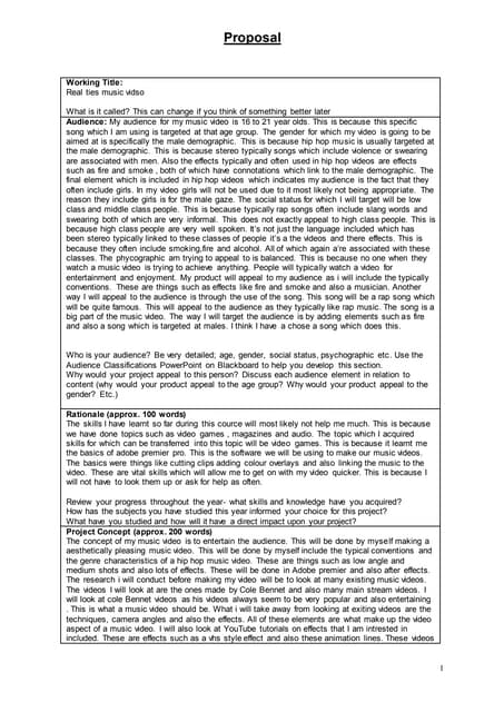 3. proposal mv 2018 (original idea) | PDF