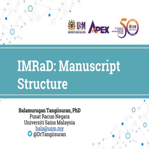 Scientific Writing Series: IMRaD | PDF