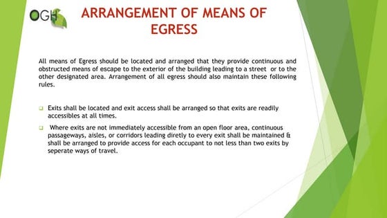 Building Code - Egress | PPT | Auto Safety | Automotive