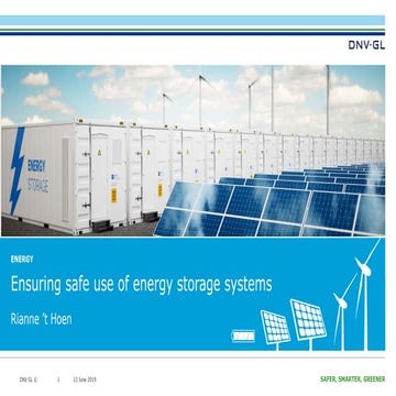 Rianne t Hoen - DNV GL | PDF