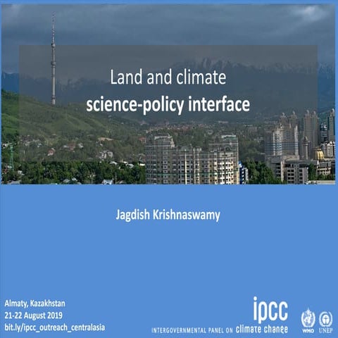 Land And Climate Science Policy Interface Pdf