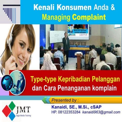 Tipe-tipe Kepribadian Pelanggan dan Cara Penanganan Komplain _Materi ...