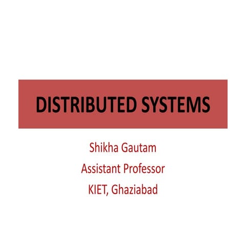 Distributed Mutual Exclusion And Distributed Deadlock Detection Ppt