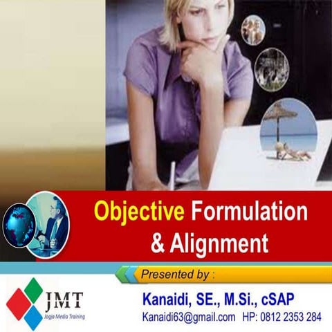 Objective Formulation & Alignment on Coaching Program | PPTX