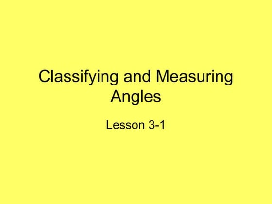 3-1 Labeling Angles | PPT | Physics | Science