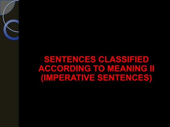 1.2 the sentence[1] identifying sentences and non sentences | PPT