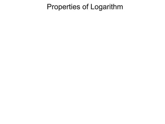 7.6 solving logarithmic equations | PPT