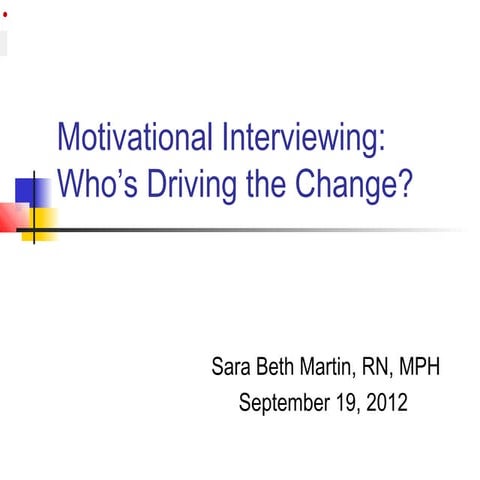 Motivational Interviewing - REFLECTIONS | PDF