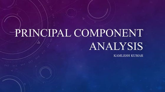 Steps for Principal Component Analysis (pca) using ERDAS software | PPT