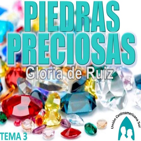 3. piedras preciosas. SIEMA-UCAS | PPTX
